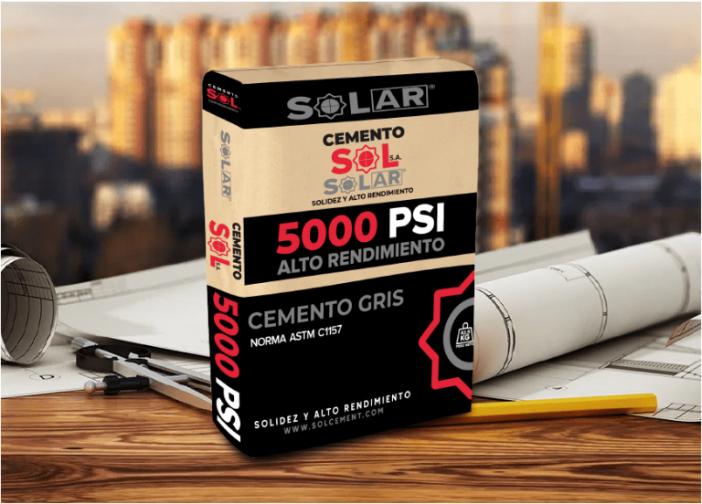 Producto 5000 PSI – Cemento Sol